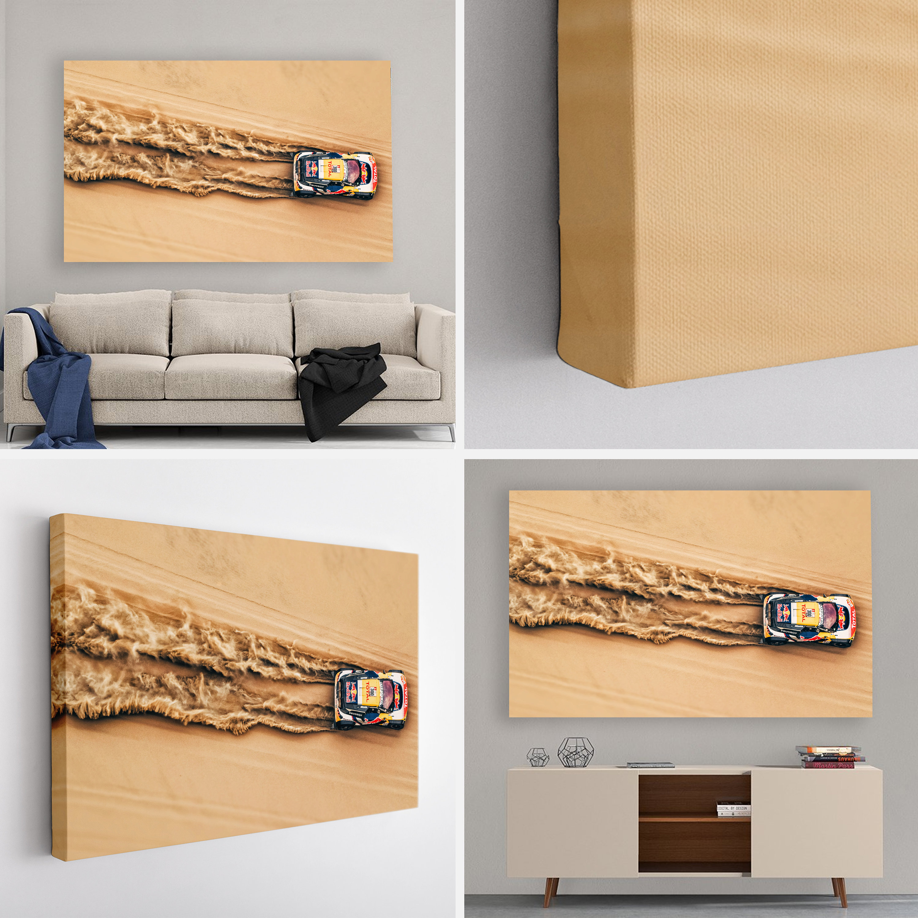 Rally Canvas Print, Rally Wall Art, Sport Wall Decor, Rally Fan Gift ...