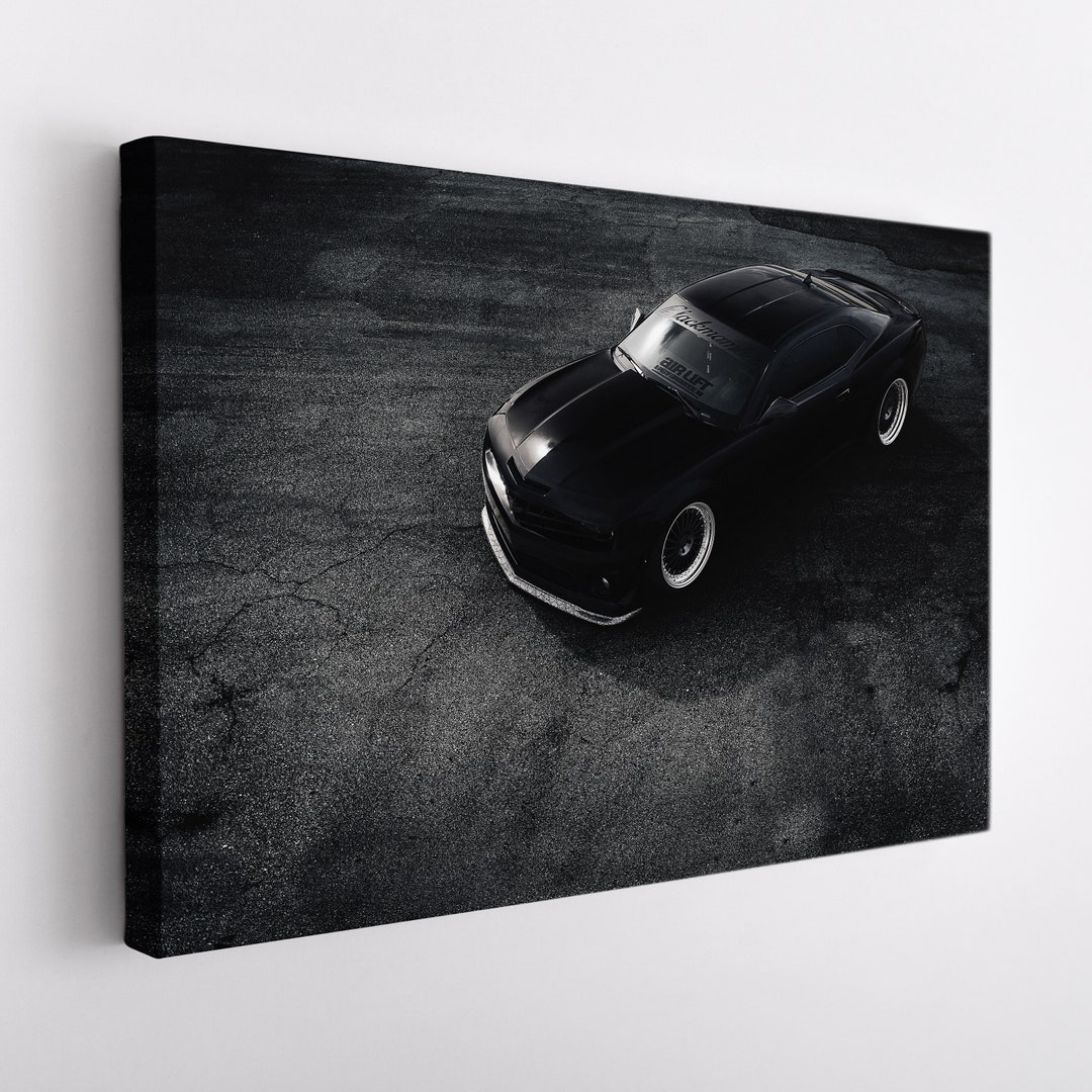 Chevrolet Camaro ZL1 Canvas Print, Chevrolet Wall Art, Sport Car Print ...