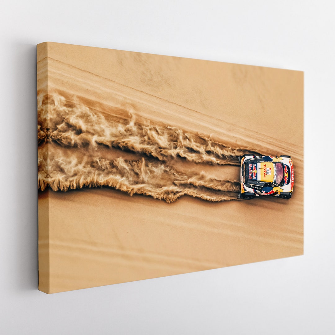 Rally Canvas Print, Rally Wall Art, Sport Wall Decor, Rally Fan Gift ...