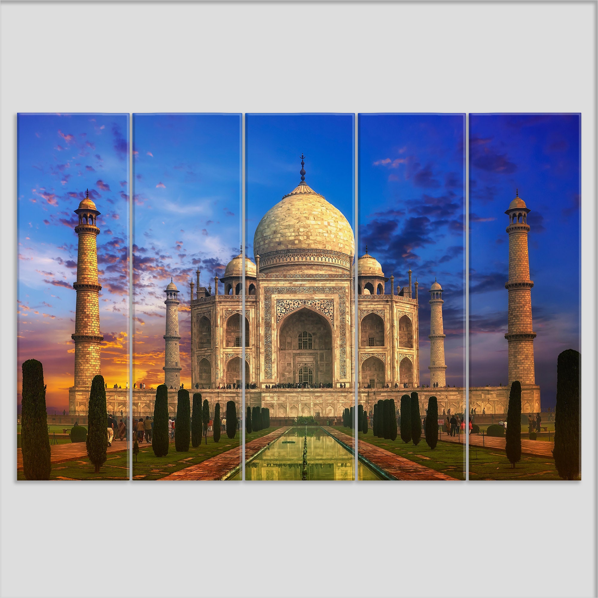 Taj Mahal Canvas Print, Taj Mahal, India Wall Art, India Canvas Art - Etsy