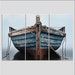 Abstract Old Boat Canvas Print, Nautical Wall Art, Vintage Boat ...