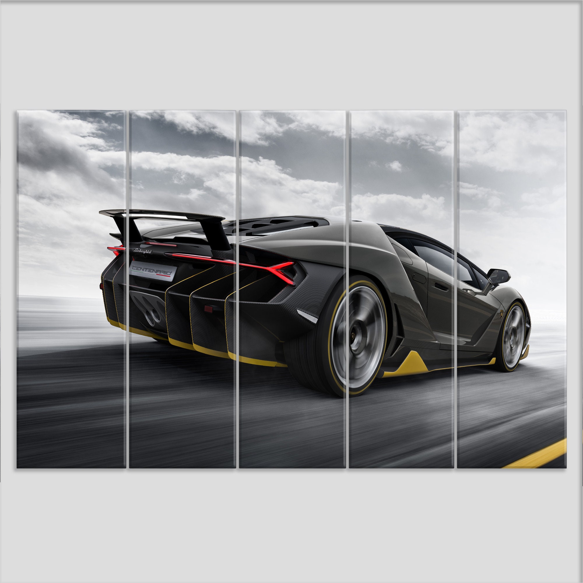 Lamborghini Centenario Canvas Print, Lamborghini Wall Art, Sport Car ...