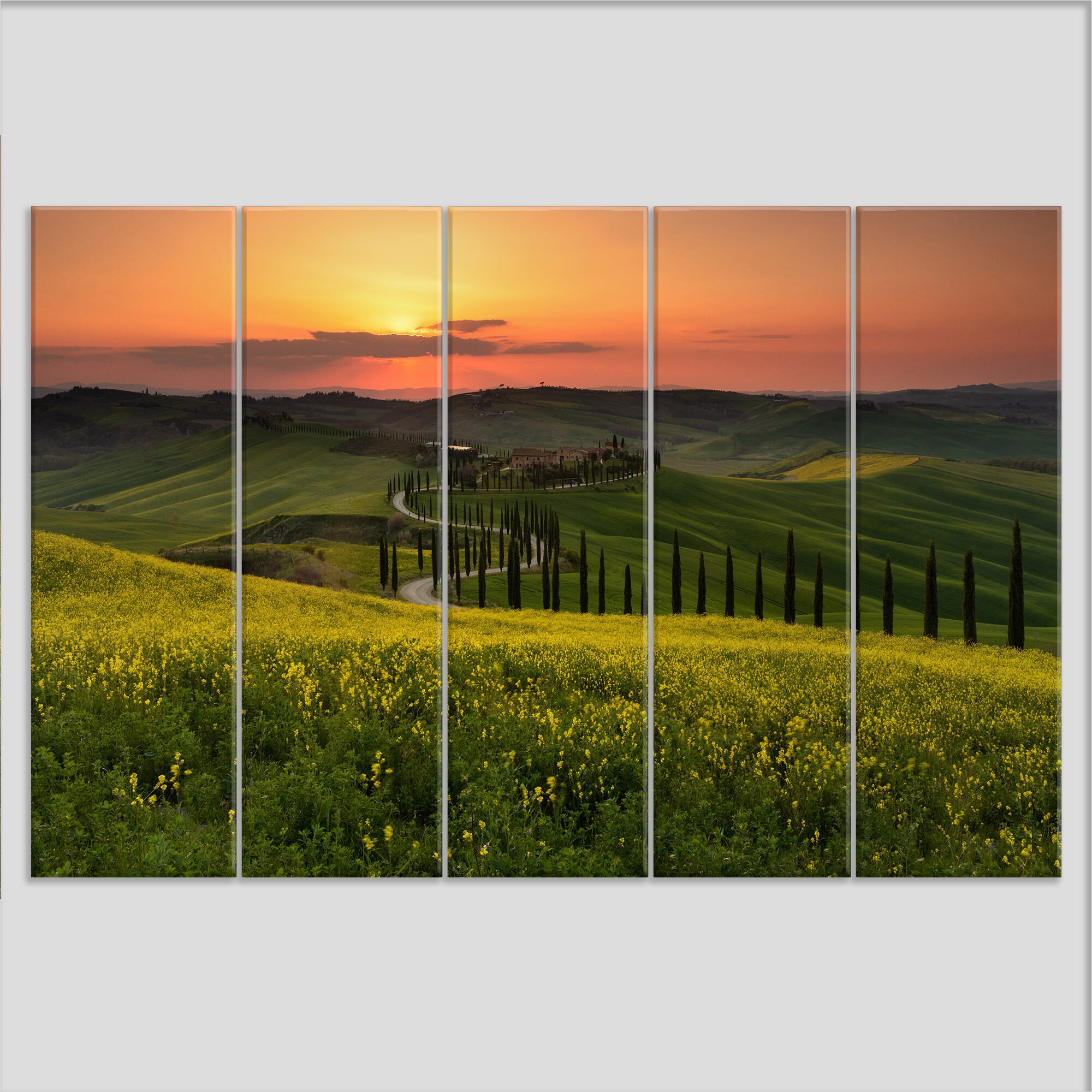 Tuscany Italy Canvas Wall Art, Italy Wall Art, Tuscany Canvas - Etsy