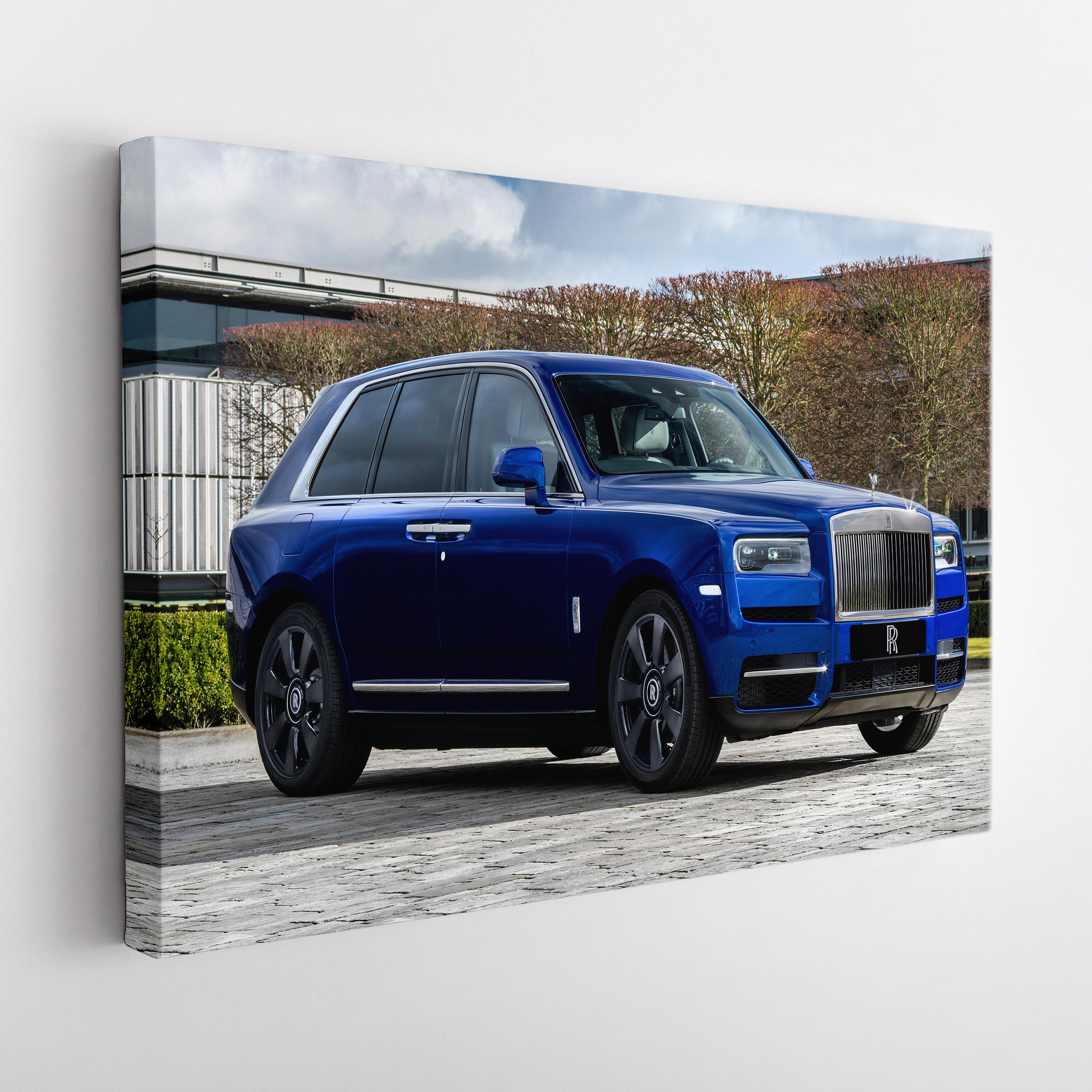 Rolls-royce Cullinan Canvas Print, Rolls-royce Wall Art, Sport Car ...