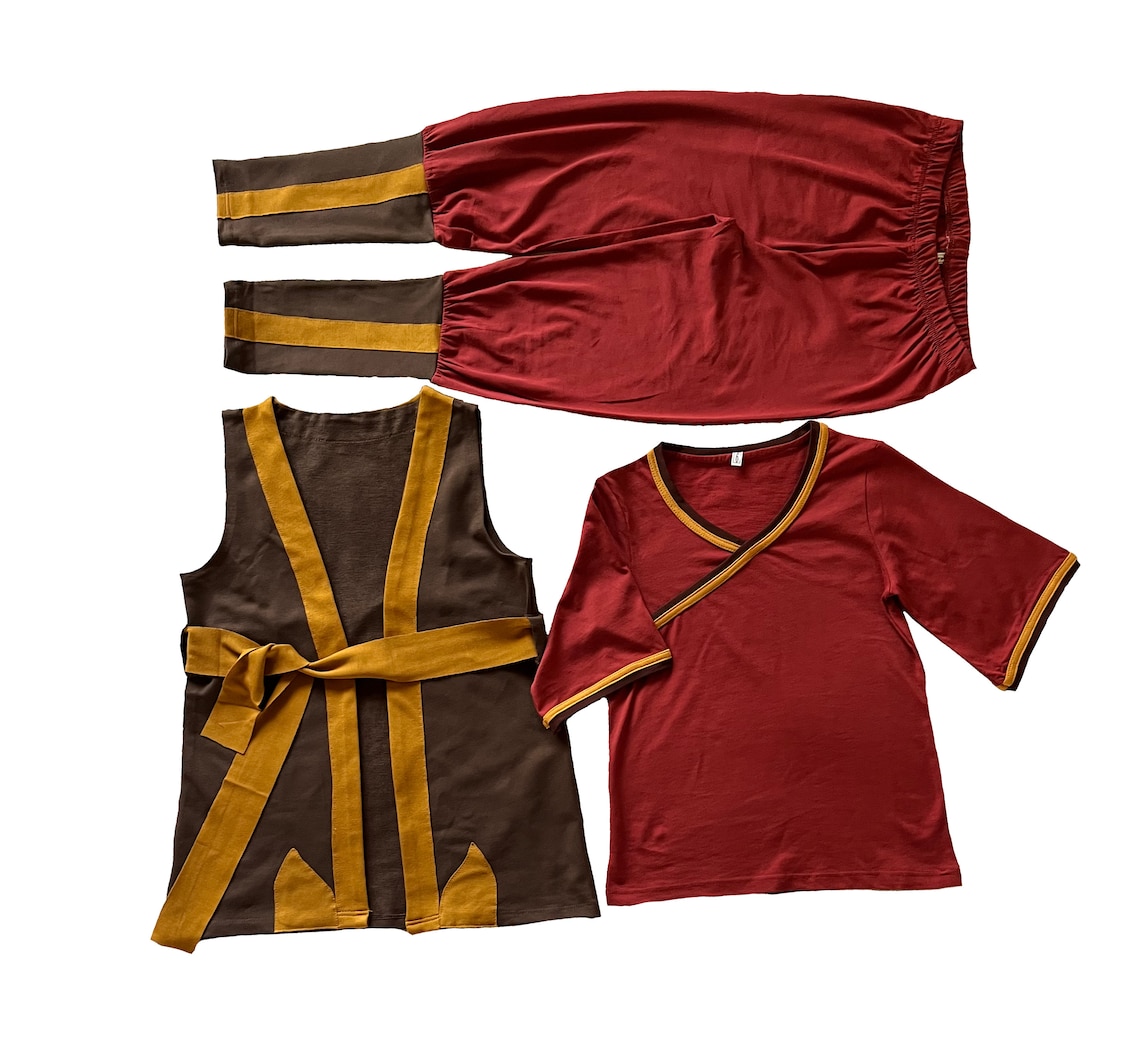 Avatar Cosplay Costume: Cotton Jersey 4-piece Set - Etsy