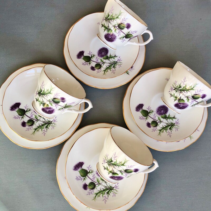 Thistle Tea Cup - Etsy