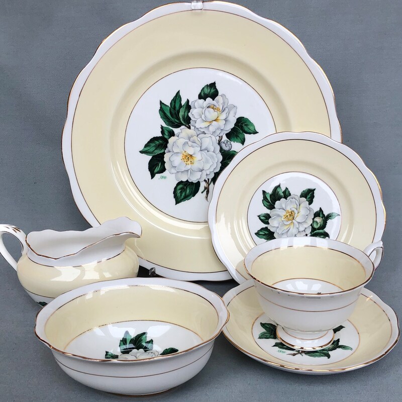 Magnolia Cup Saucer - Etsy