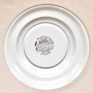 4 Dinner Plates , Kensington shakespeare Sonnets. Christmas ...