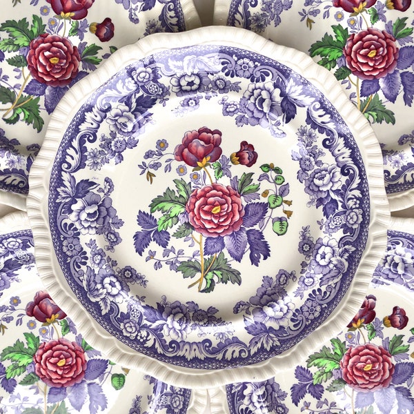 Spode Transferware - Etsy