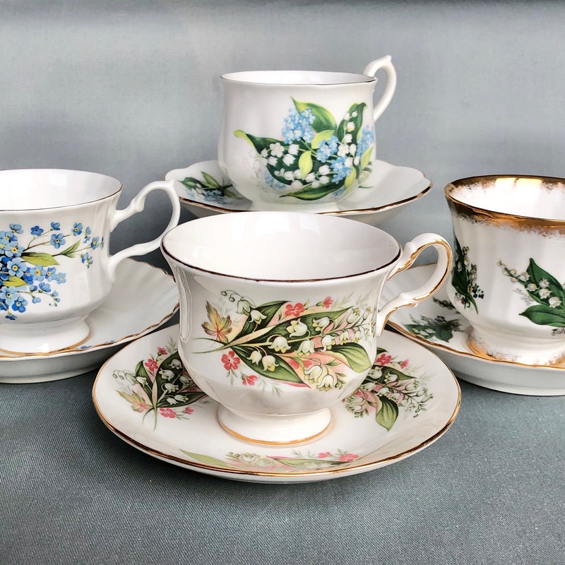 Mismatched Teacup - Etsy