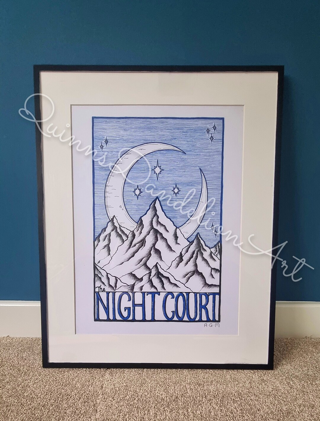 Night Court Digital Print - ACOTAR Print - Etsy