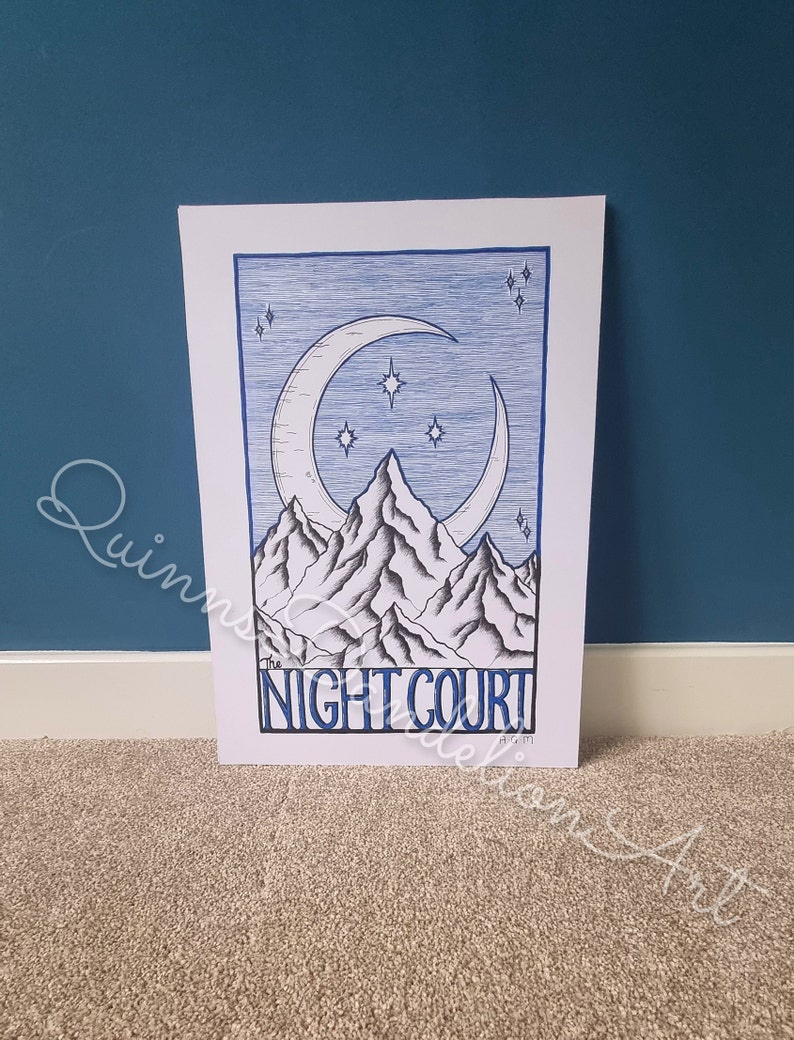 Night Court Digital Print - ACOTAR Print - Etsy