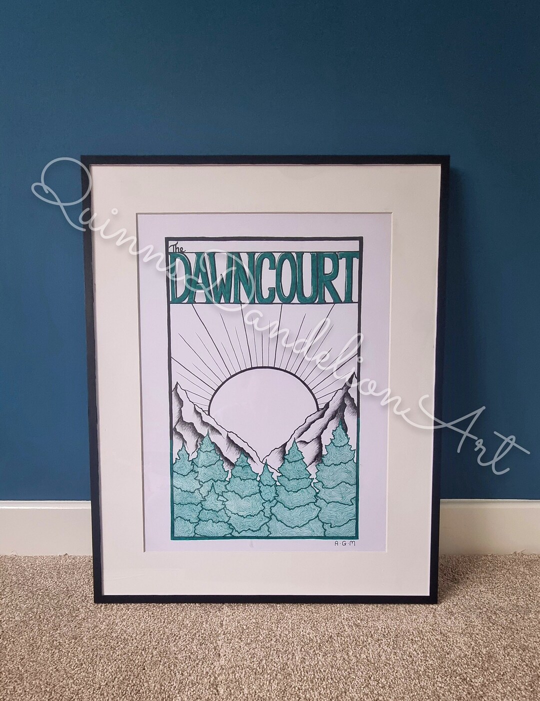 Dawn Court Print | ACOTAR Print - Etsy