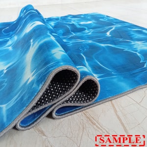 3D Water Rug Illusion Rugabstract&for Living Room Rugnon - Etsy