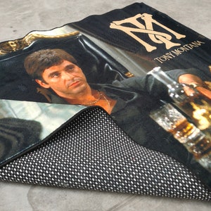 Scarface Rug, Tony Montana Rug, Fan Rug, Themed Rug, Custom Gift Unique ...