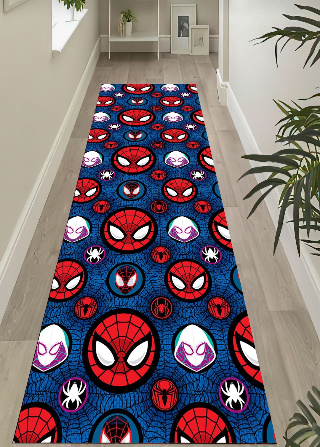 Runner Spiderman Rug,spiderman Rugs,spiderman Rug,custom Rug,area Rugs ...