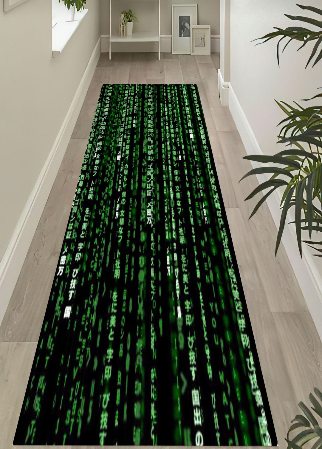 Runner Matrix Rug, Matrix Runner,matrix Long Rug,matrix Entry Rug ...