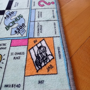 Board Game Rug,monopoly Game Rug, Kids Rug, Boy Room Rug, Kid Christmas ...