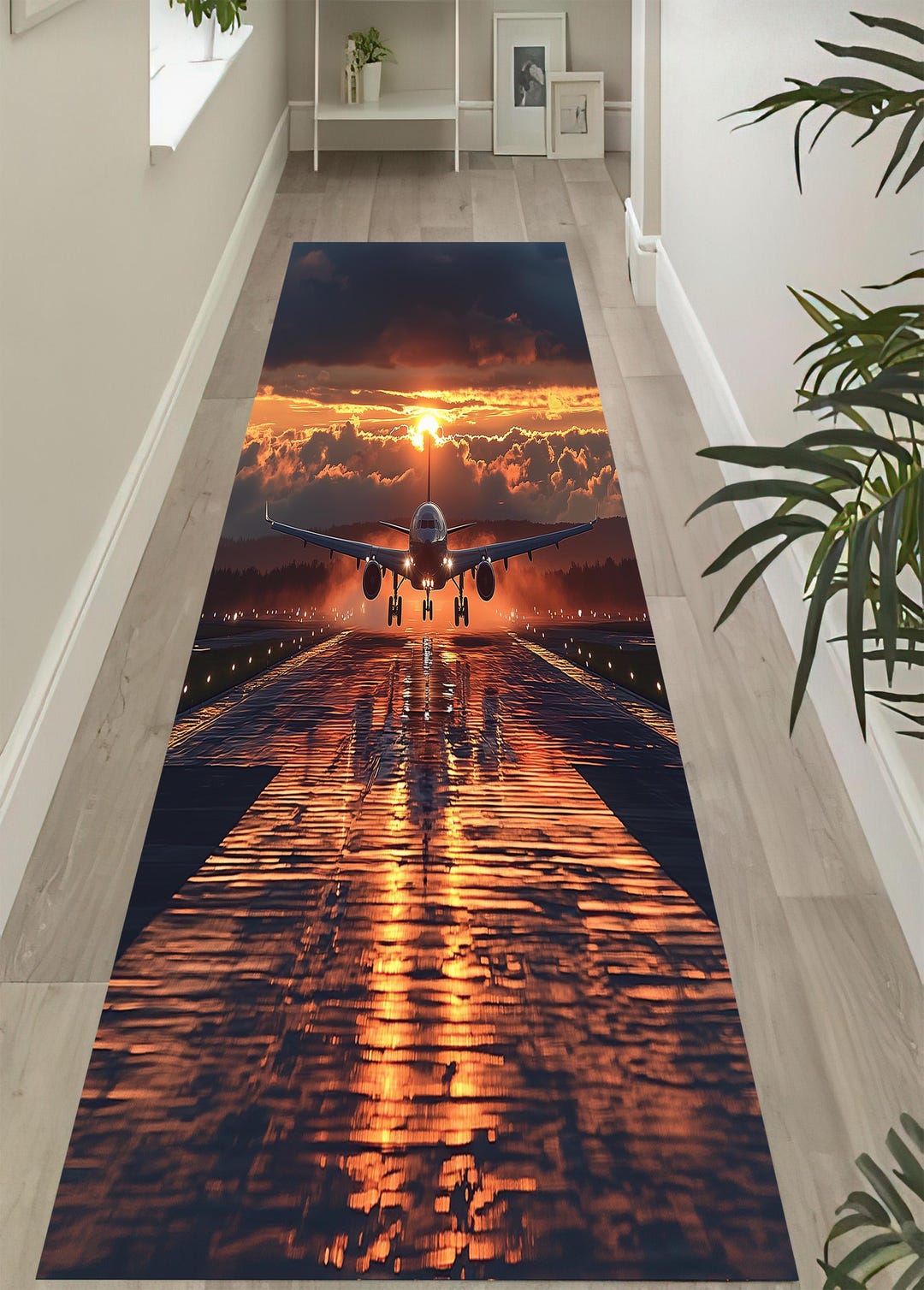 Aircraft Taking off Rug,cockpit Rugs, Plane Rug,runner Plane Rug,plane ...