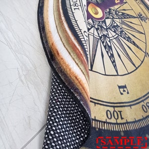 Black and Red Round Rug,modern Rug,for Living Room Rug,area Rug ...