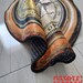 Round Guitar Rug,guitar Rug,music Room Rug,area Rug,music Rugs,designed ...
