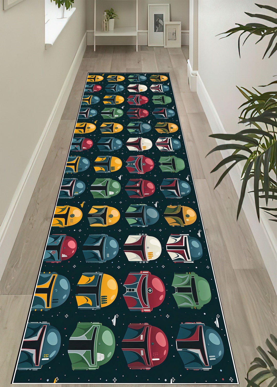 Star Wars Runner Rug: Anti-slip Cotton Woven Hallway Rug - Etsy