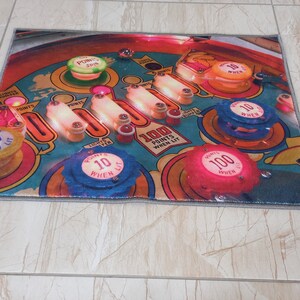 Pinball Playfield Rugs, Pinball Rug, Cool Rug, Kids Room Rug, Fan Rug ...