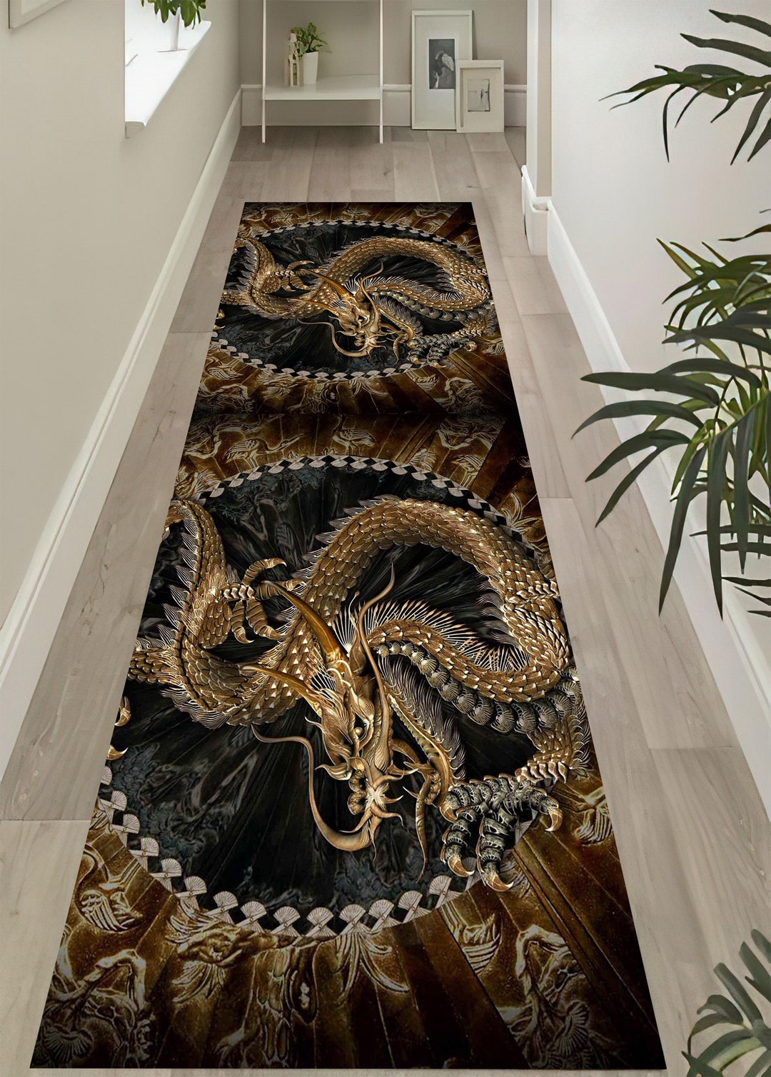 Dragon Runner,dragon Runner Rug,dragon Long Rug,dragon Entry Rug,anti ...