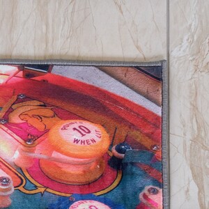 Pinball Playfield Rugs, Pinball Rug, Cool Rug, Kids Room Rug, Fan Rug ...