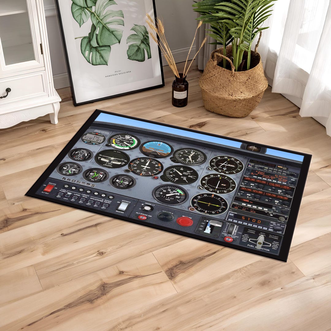 Guages Rug,aircraft Guages Rug,cockpit Rug,aircraft Rug,jet Fighter ...