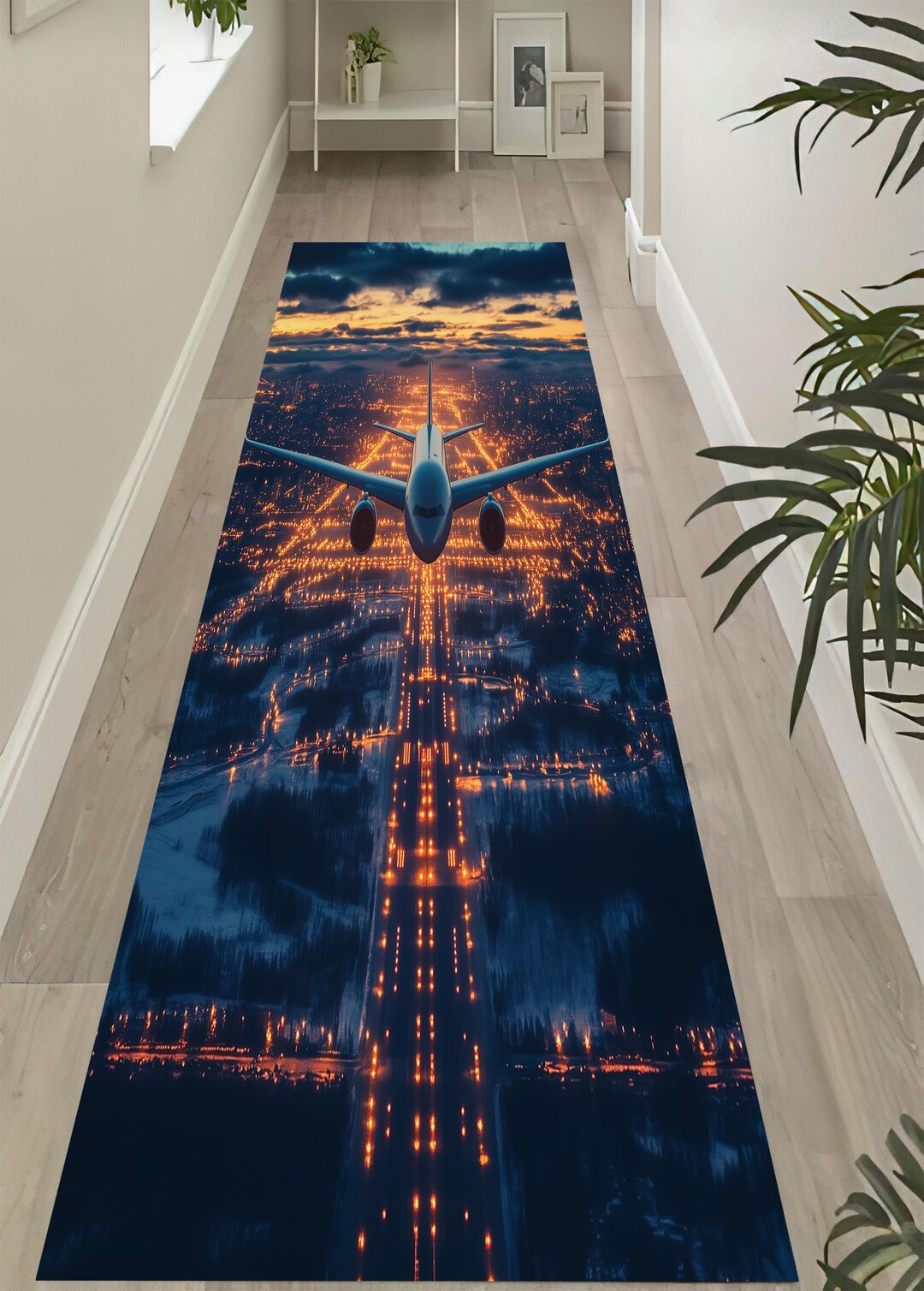 Cockpit Rugs, Plane Rug,runner Plane Rug,plane Pattern Rug,plane Decor ...