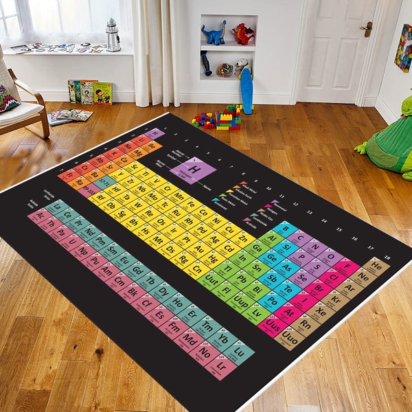 Periodic table rugs - Etsy Polska