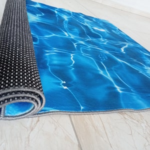 3D Water Rug, Illusion Rug,abstract&for Living Room Rug,non Slip Floor ...
