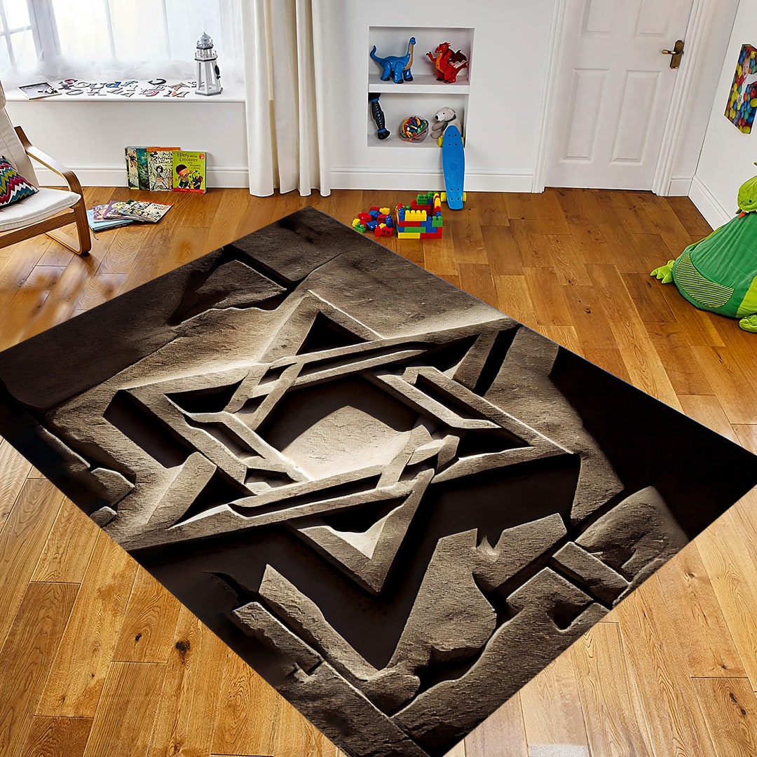 Pentegram Rugs,pentegram Wall Rug,pentegram Stone Rug,pentegram Area ...