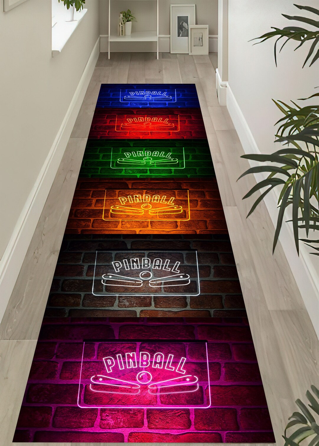 Runner,pinball Runner,long Rug,entry Rug,anti Slip Runner,hallway ...