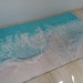 Beach Picture Rug: Modern Sea Wave Design, Living Room Decor - Etsy