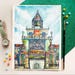 Fairy Tail Anime Guild House - Original Watercolor Fanart A4 Print - Etsy