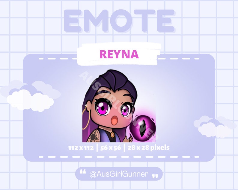 VALORANT Reyna LURK Emote Reyna Twitch Emote Reyna Discord - Etsy Ireland VALORANT Reyna LURK Emote Reyna Twitch Emote Reyna Discord - Etsy Ireland