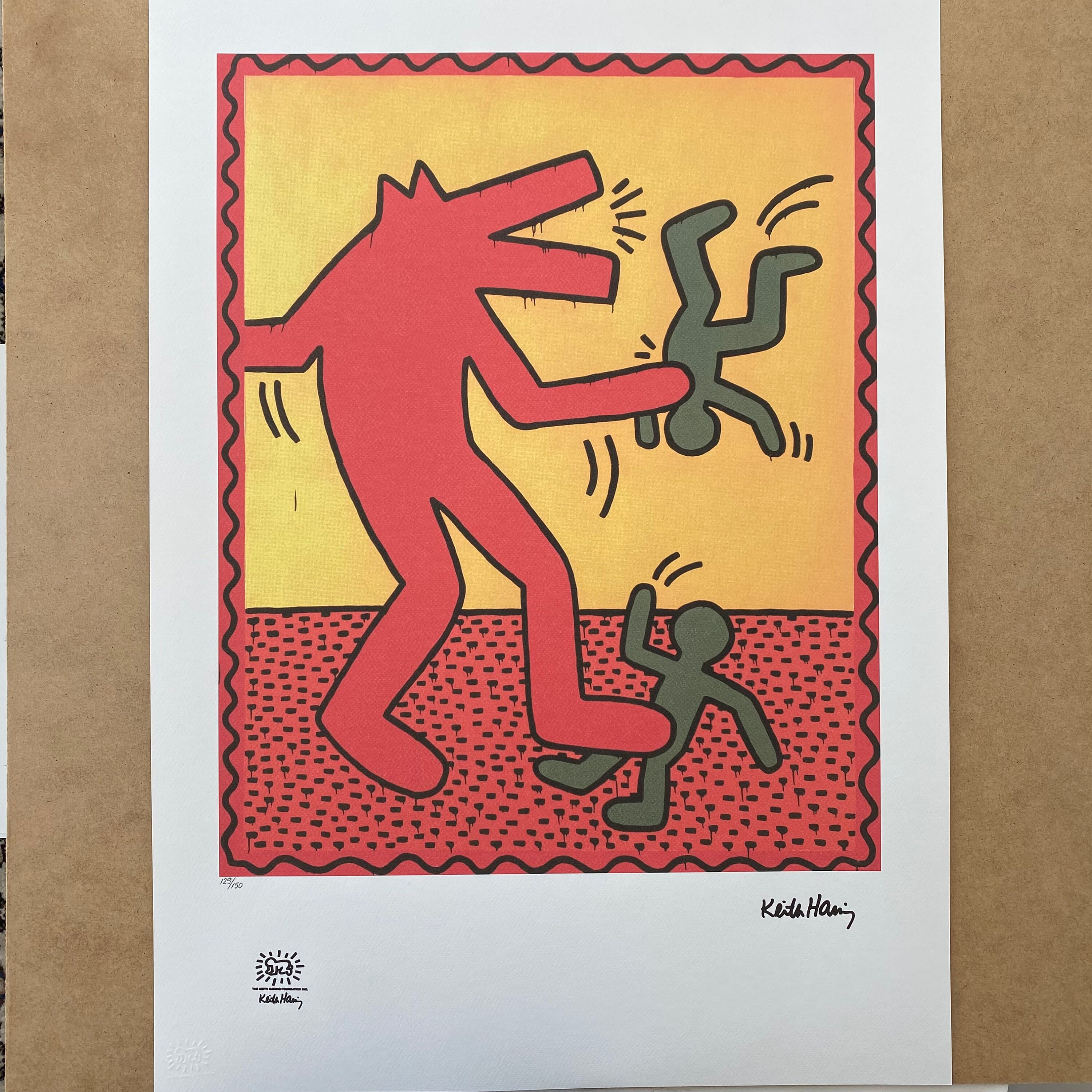 Keith Haring Bat