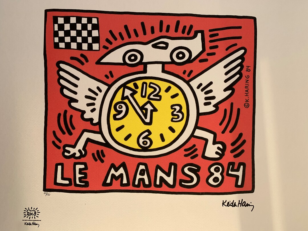 Keith HARING Signed Le Mans 84 Certificate - Etsy