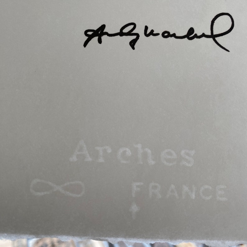 Andy Warhol Signed Campbell's Soup Cans Certificate - Etsy