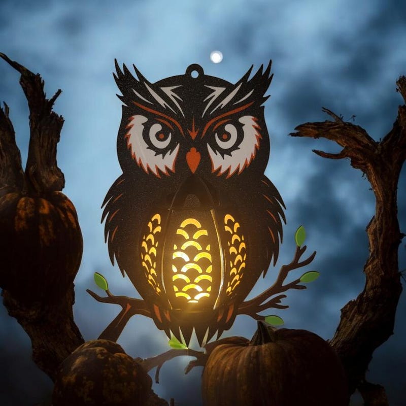 Owl Lantern - Etsy