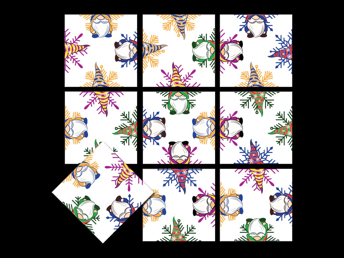 Printable Gnome Christmas Game, Logic Puzzle, Montessori Educational ...