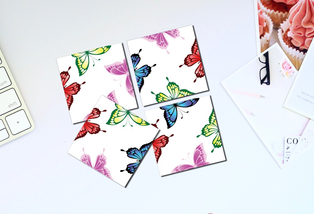 Butterfly Puzzle: Printable Brain Teaser Game (PDF Download) - Etsy