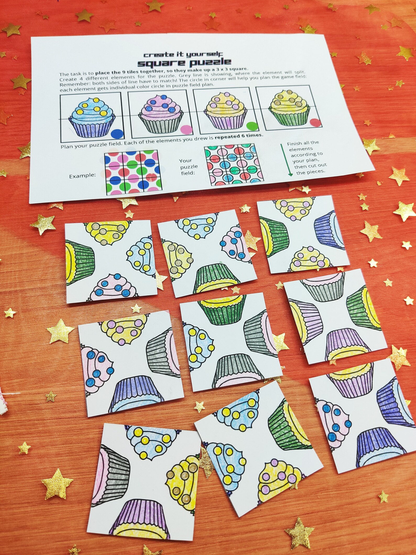 DIY Logic Puzzle Template: Kids Coloring Pages (digital File) - Etsy