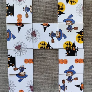 Special Printable Halloween Game for Kids, 3x3 Piece Puzzle With ...