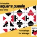 9 Piece Tile Game | Printable Game | Print Puzzle 3x3 | Fun Squares ...
