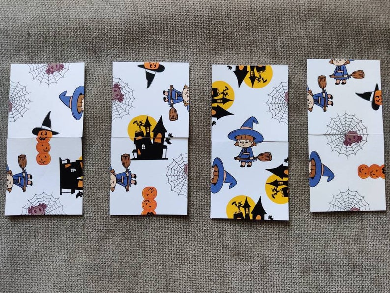 Special Printable Halloween Game for Kids 3x3 Piece Puzzle - Etsy