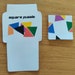 Scramble Squares Puzzle Game for Kids With Envelope for - Etsy