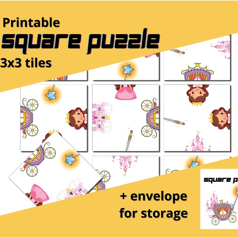 Fairy Tale Puzzle - Etsy